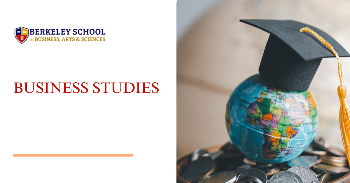 BERKELEY SCHOOL OF BUSINESS, ARTS & SCIENCES - Business Studies Course ...